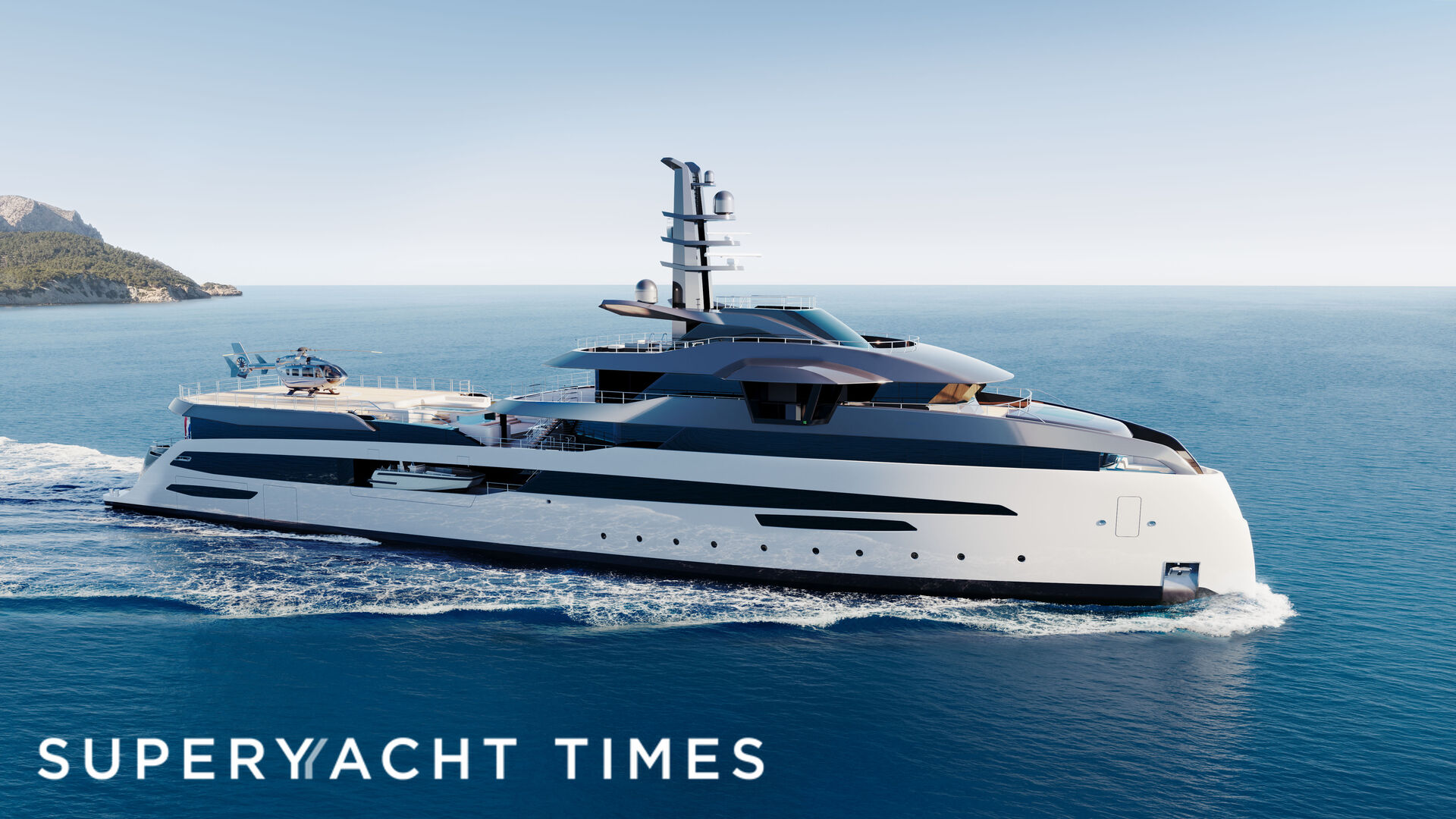 Damen Yachting unveils the Xplorer 80 superyacht concept