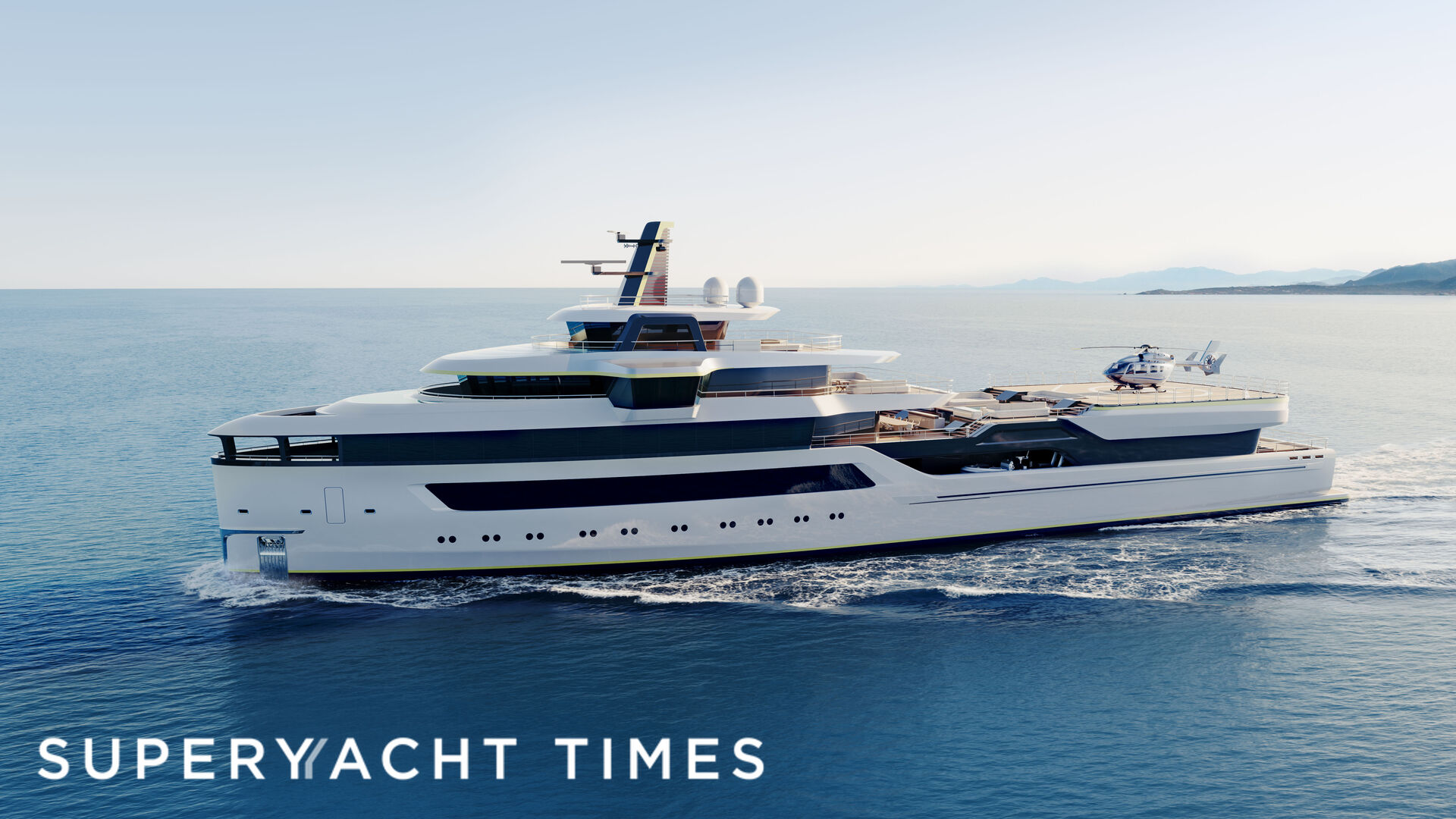 Damen Yachting unveils the Xplorer 80 superyacht concept
