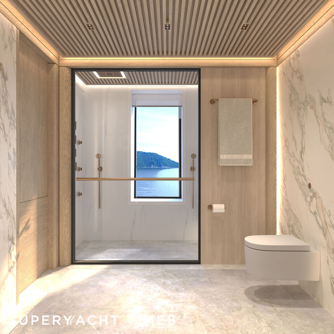 New interior images of ICE 68M superyacht unveiled