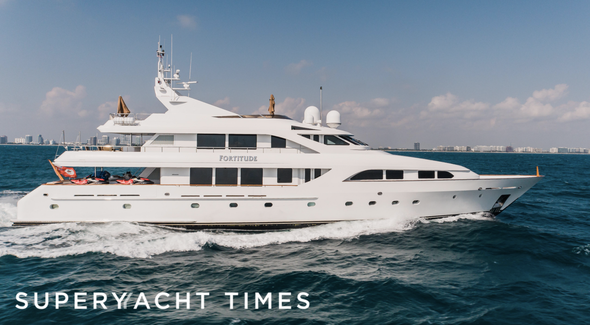 41m superyacht Fortitude to be auctioned in US