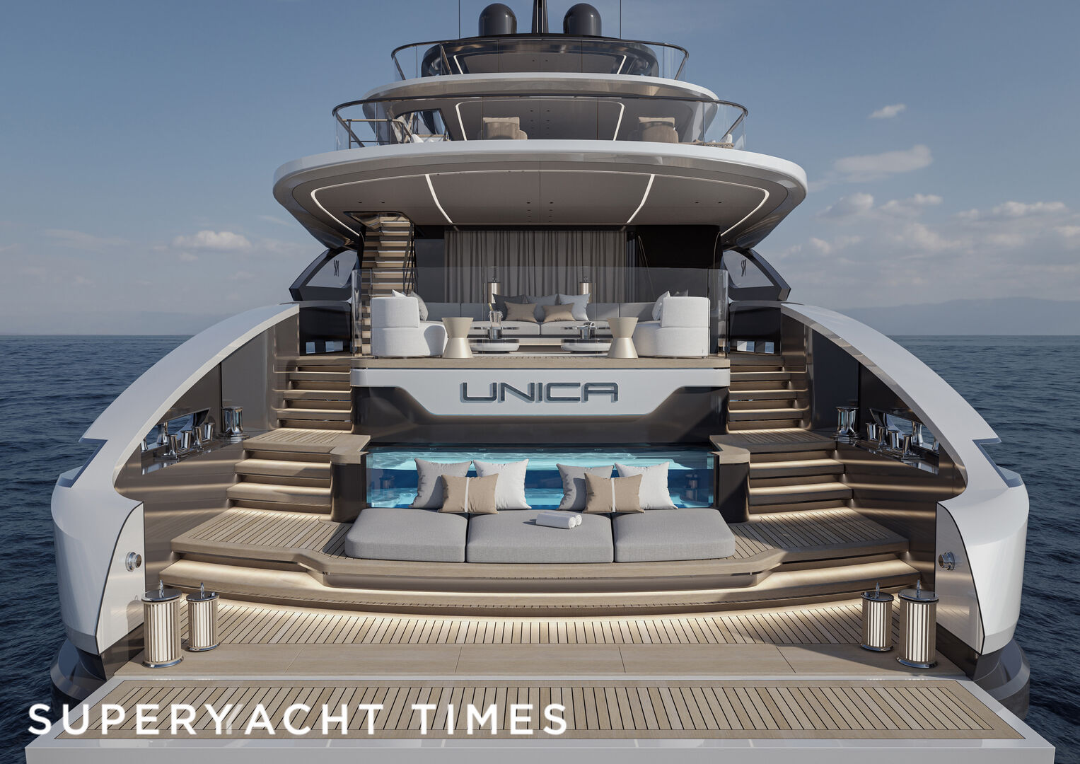 Introducing the 40m superyacht project Unica by ISA Yachts