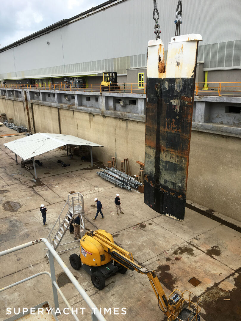 Repairing the world's largest sloop M5 with Rob Doyle Design