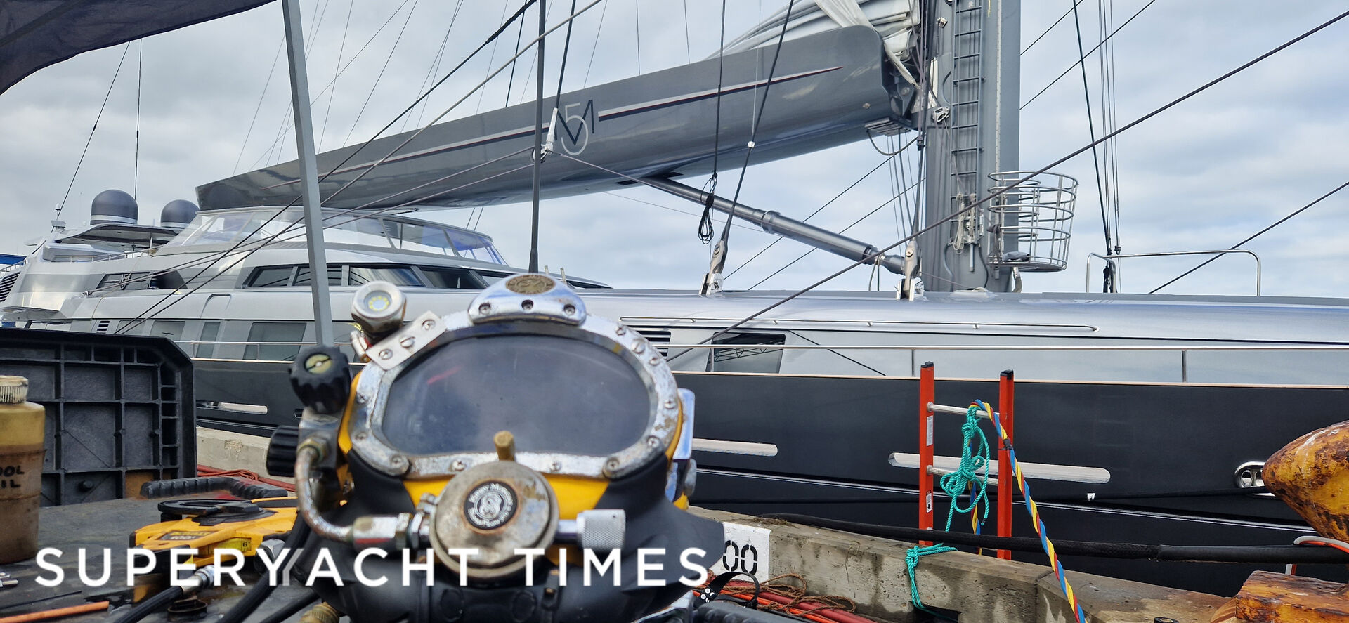 Repairing the world's largest sloop M5 with Rob Doyle Design