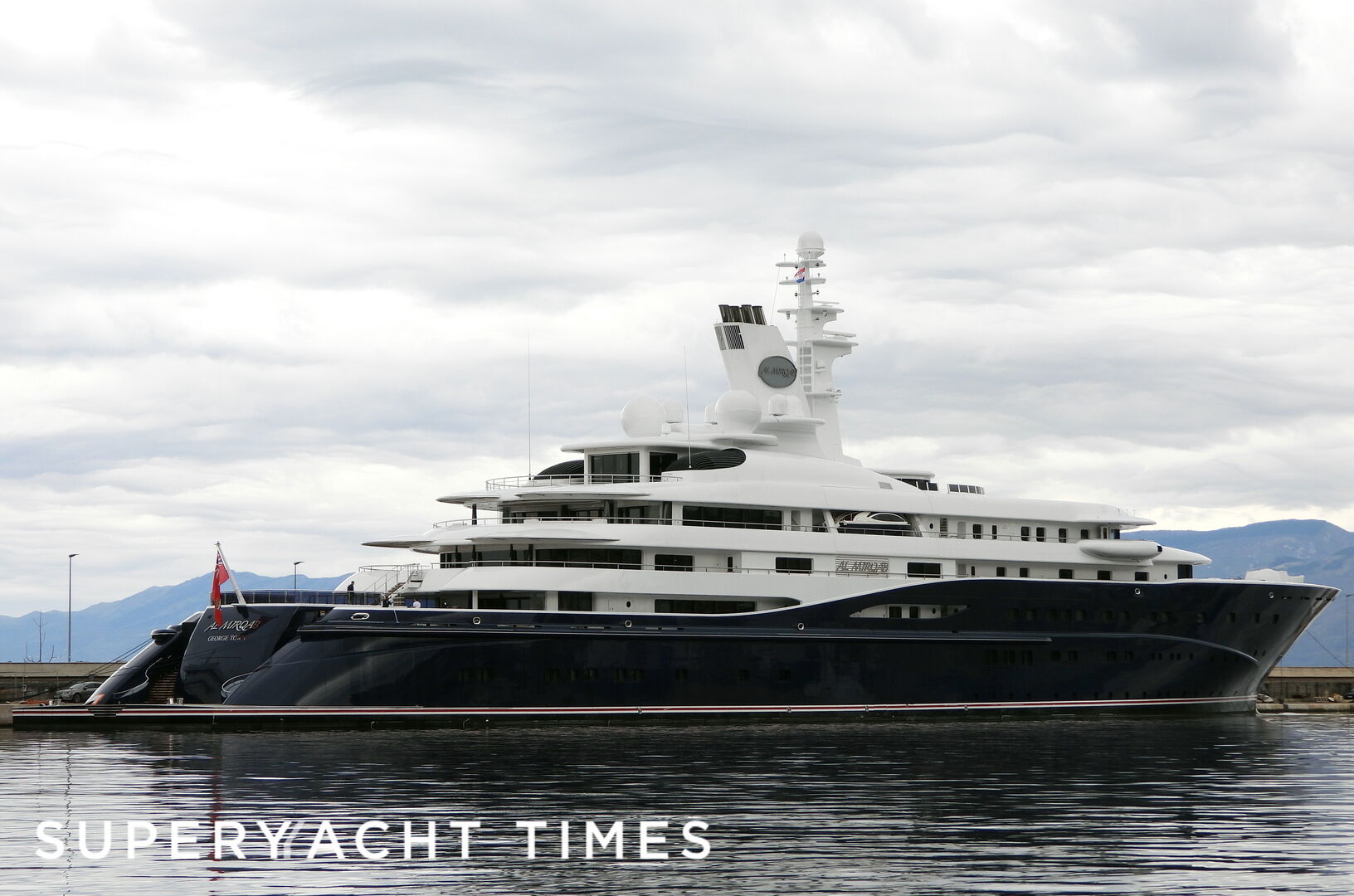 133m superyacht Al Mirqab in Croatia