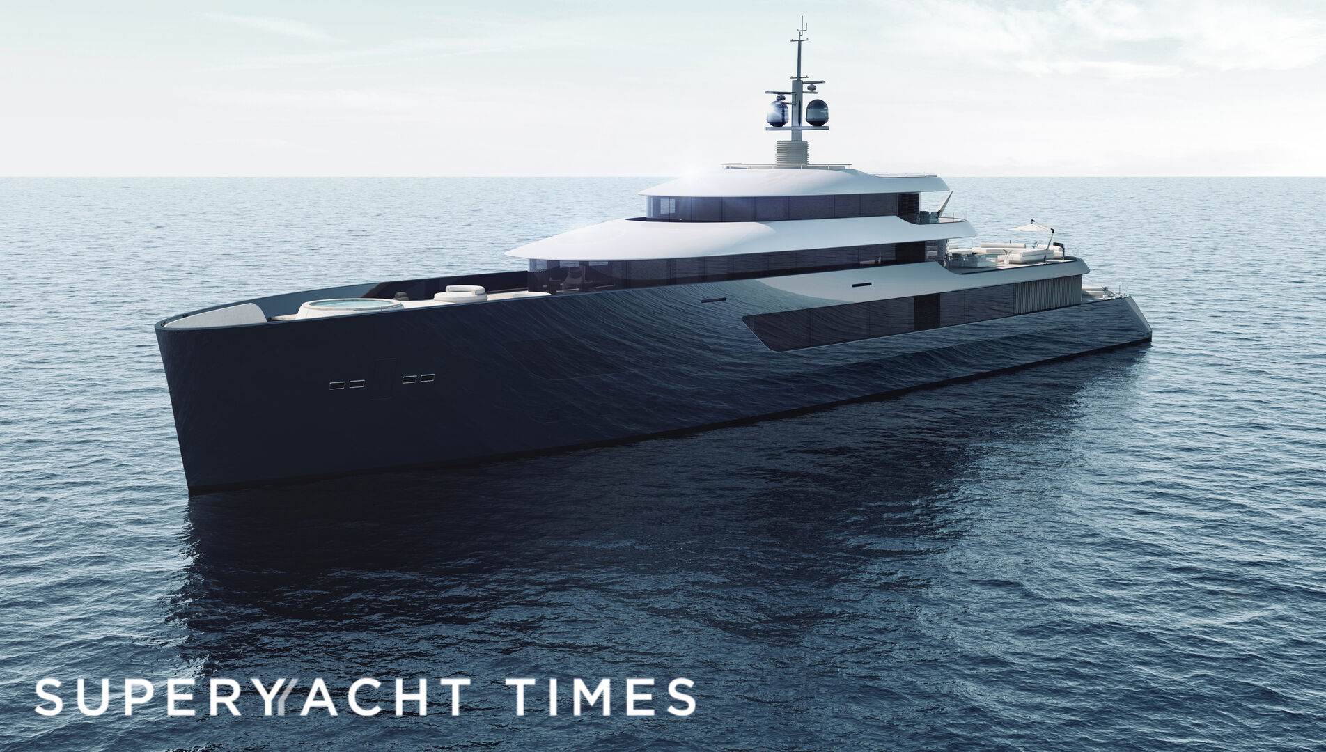 Introducing the new 73m superyacht concept Day One by Jay Aberdoni