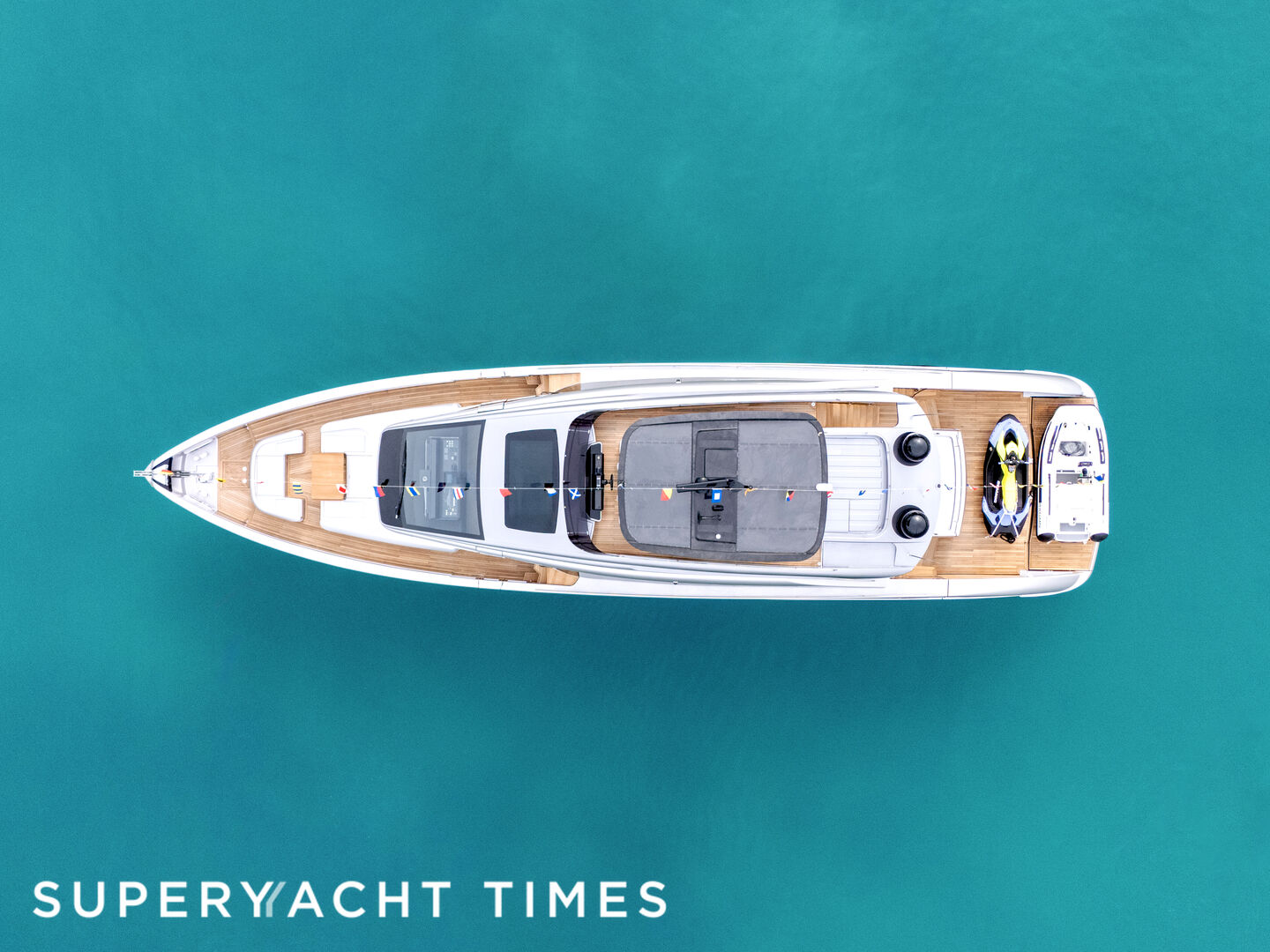 First 24m Pershing GTX80 yacht launched