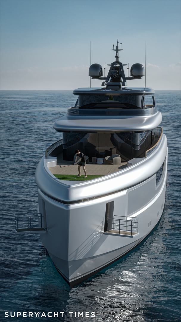 Introducing the new 50m superyacht Project KAI by BAZ Yacht Design