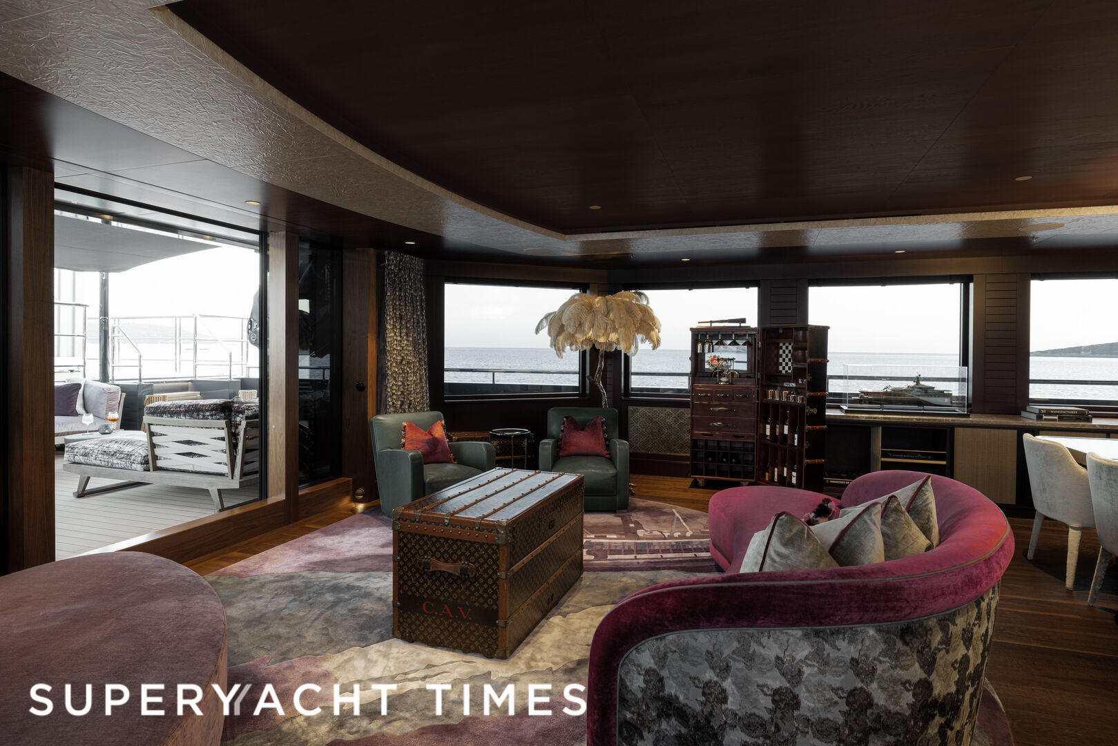 Pink Shadow: Exploring the 58m Damen Yachting superyacht's playful ...