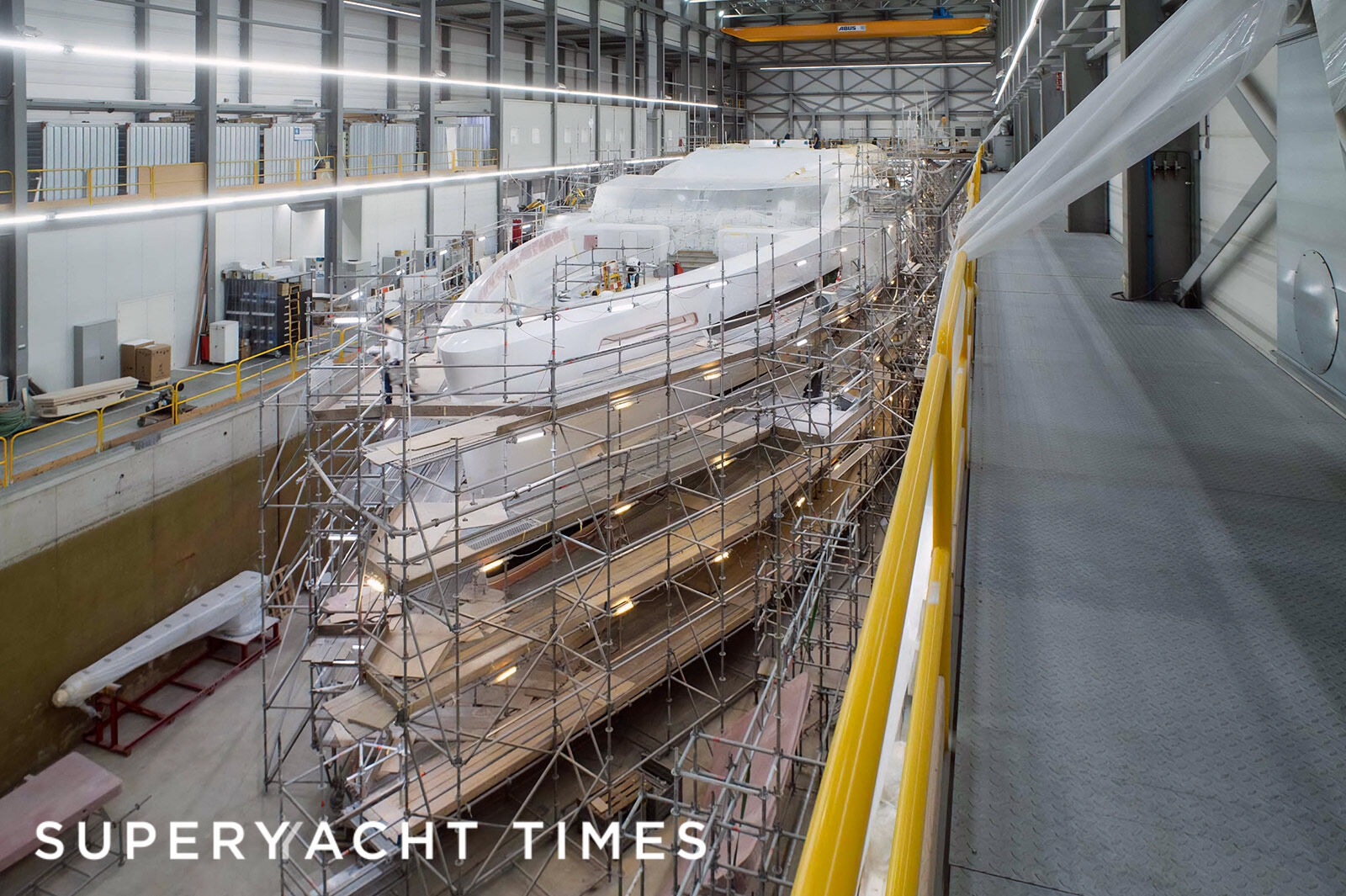 New details revealed about the in-build 57m Heesen superyacht Project Akira