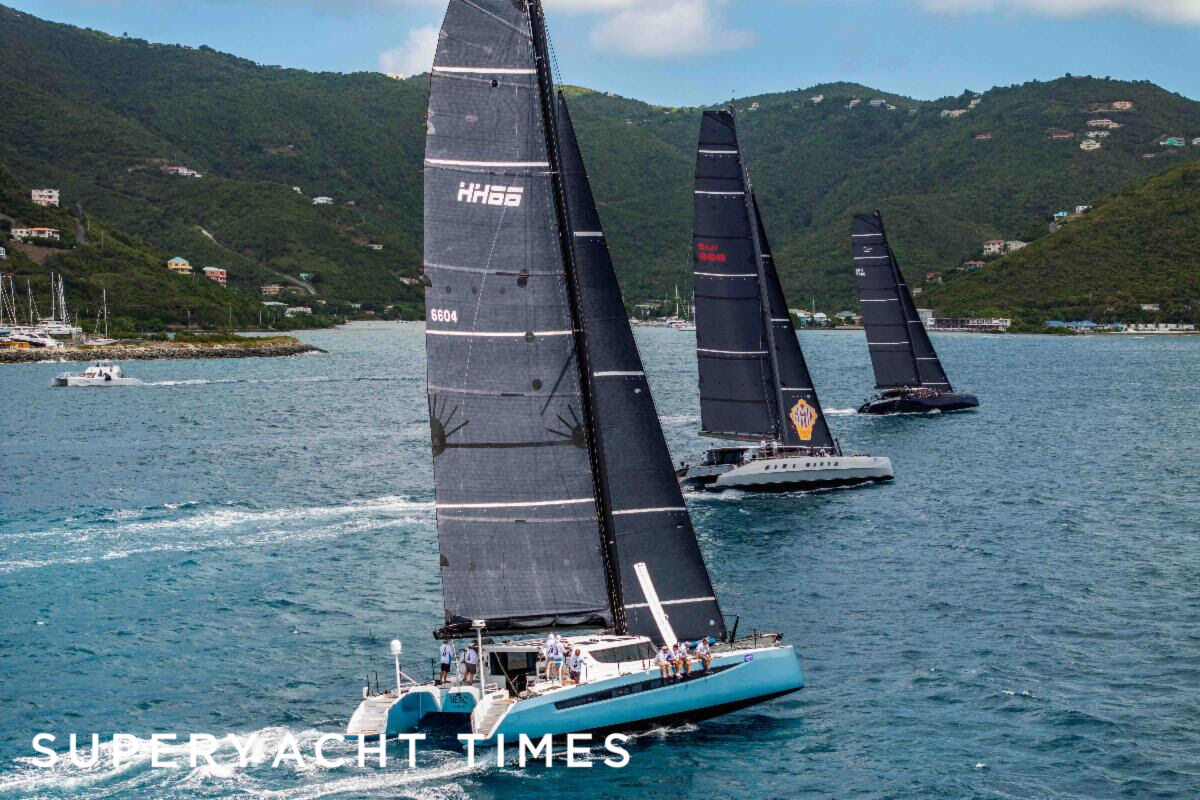 25m Allegra yacht wins inaugural IMA Caribbean Multihull Challenge 2024