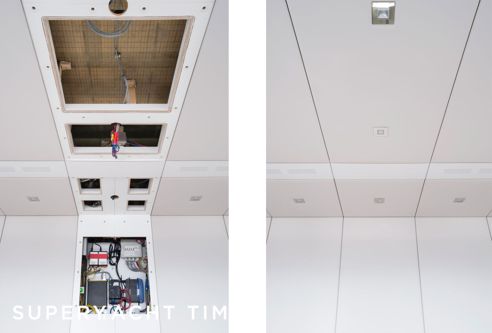 The advantages of removable panels for the marine sector