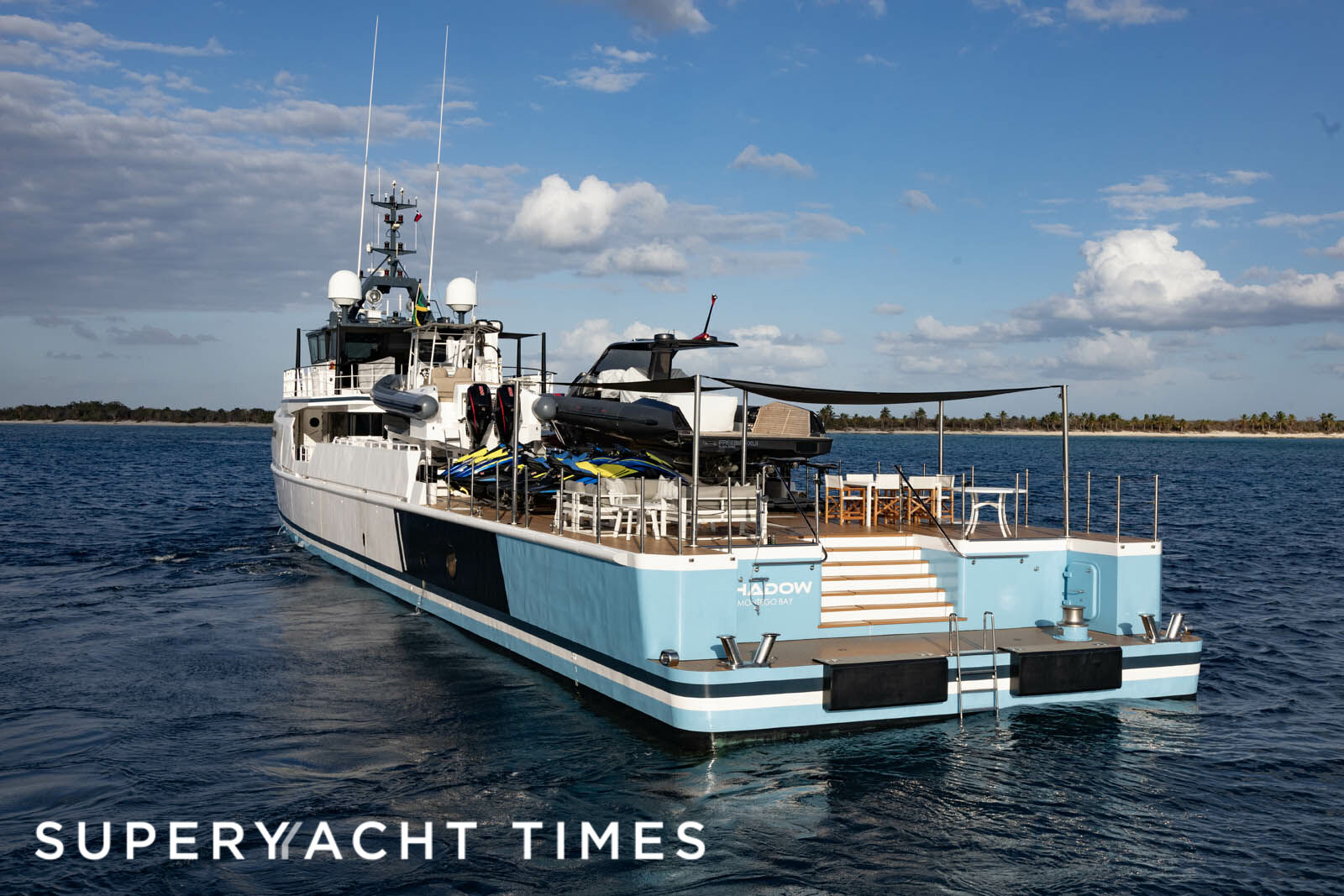Damen Yachting 55m support yacht Shadow for sale