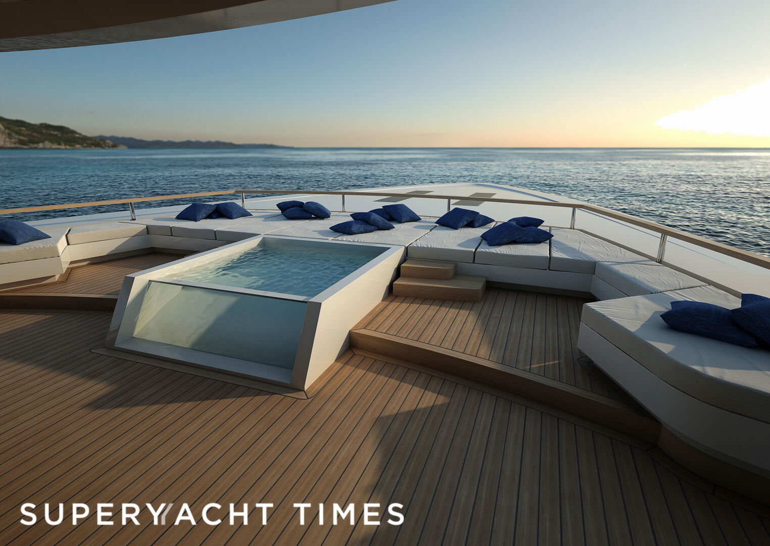 XP75: The 75m superyacht concept with 2 helipads and 3 pools from Nauta Design