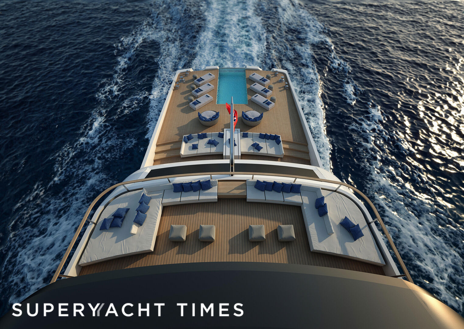 XP75: The 75m superyacht concept with 2 helipads and 3 pools from Nauta Design