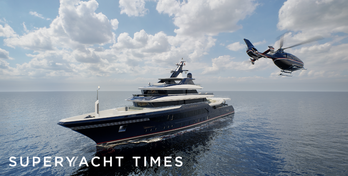 Introducing the 60m Project Supernova superyacht concept by Vripack