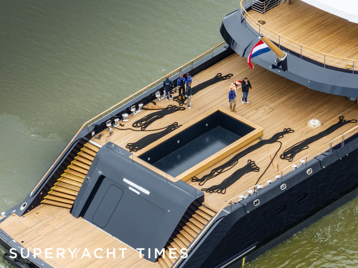 In Pictures: 92m Hybrid Electric Feadship 1012 superyacht launched