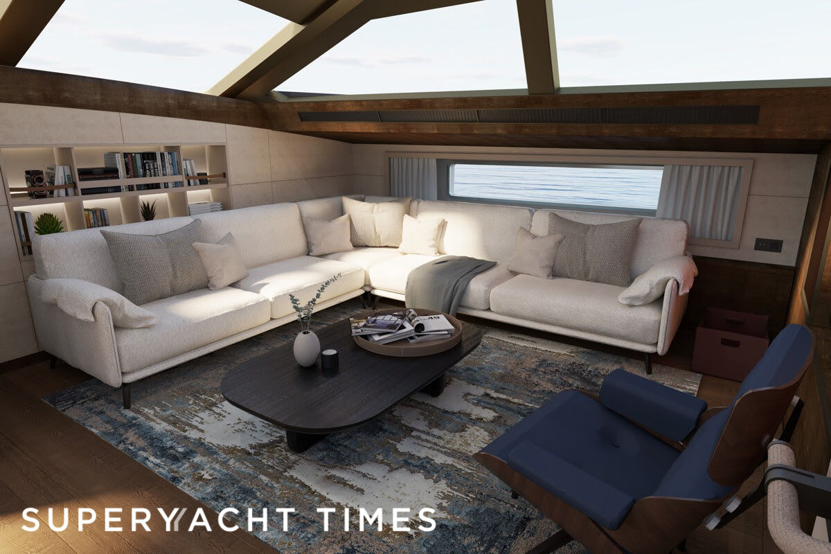 54m Baltic 175 sloop Ravenger nears completion following extensive refit