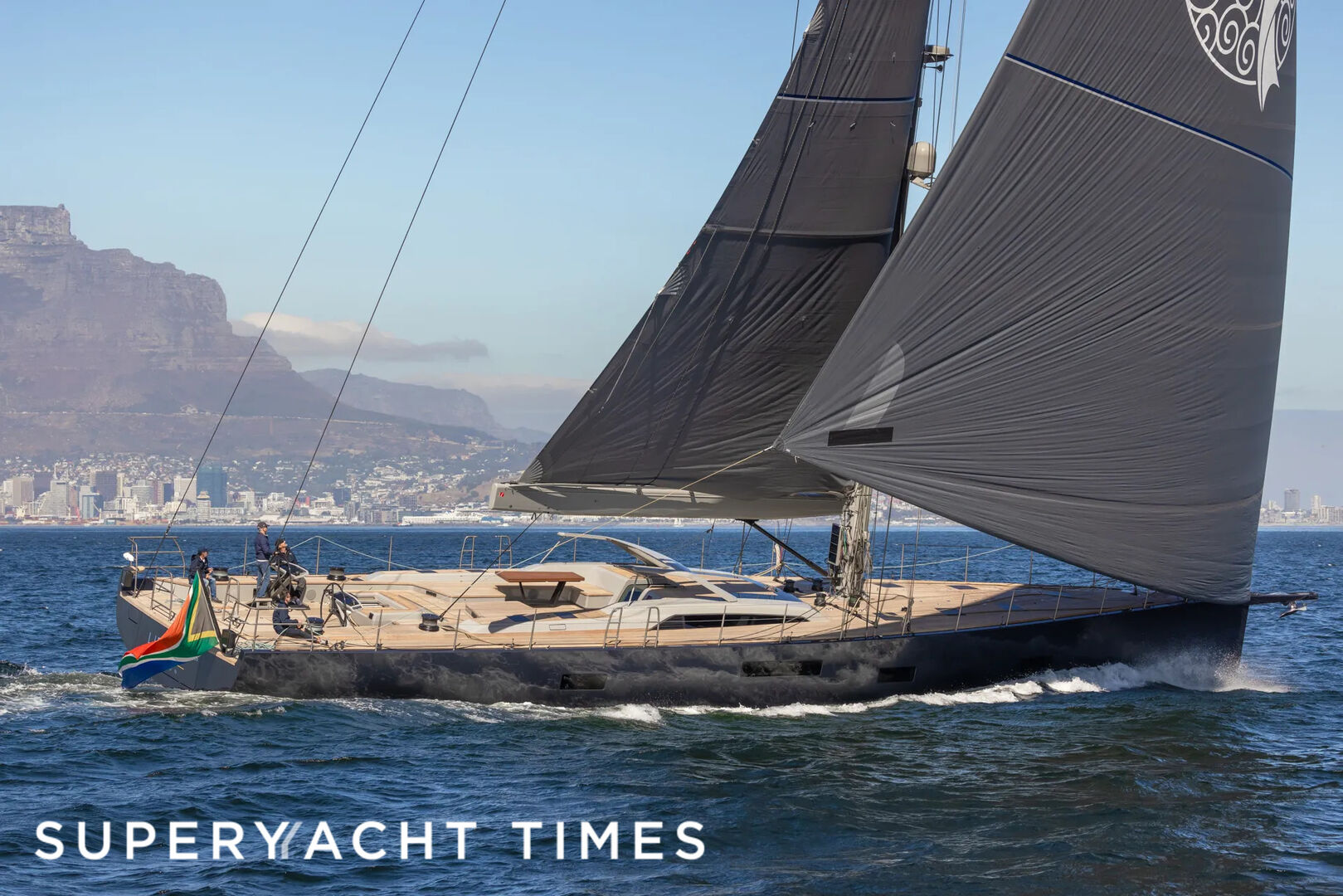 31m Southern Wind sailing yacht Liberty delivered