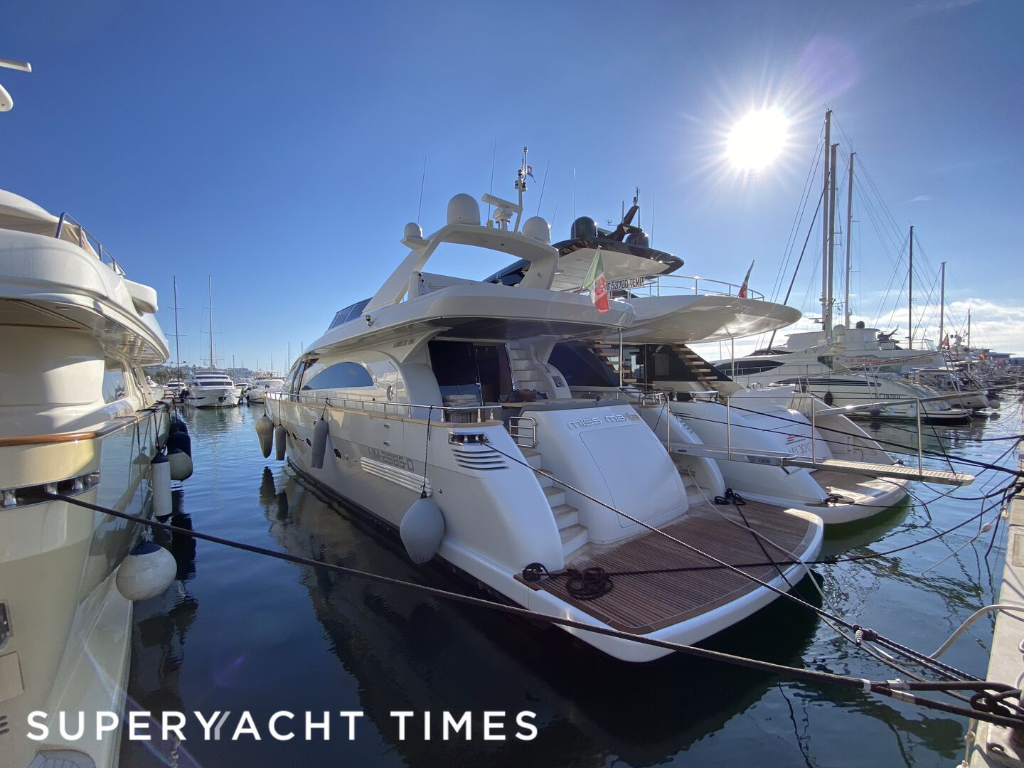 26m Permare motor yacht Miss Marta sold and renamed Lady Gio