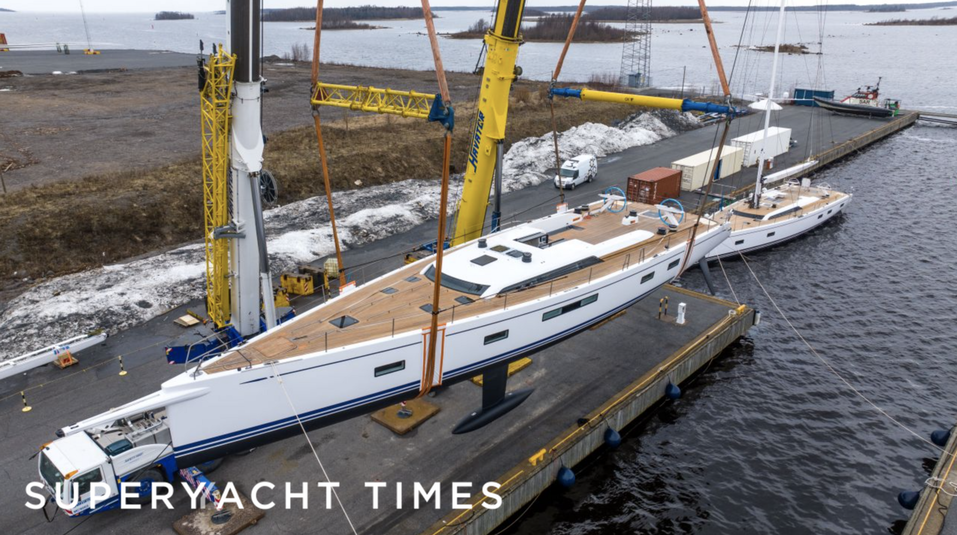 Second 28m Swan 88 sailing yacht Spiip launched