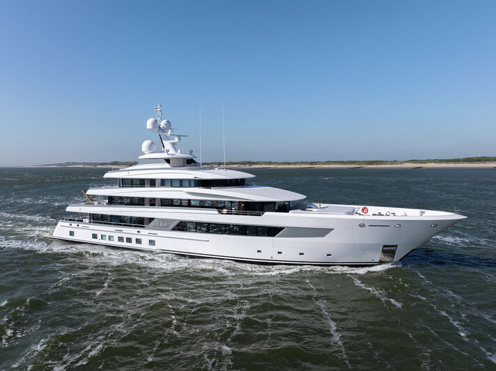 61m Royal Hakvoort superyacht Asia delivered