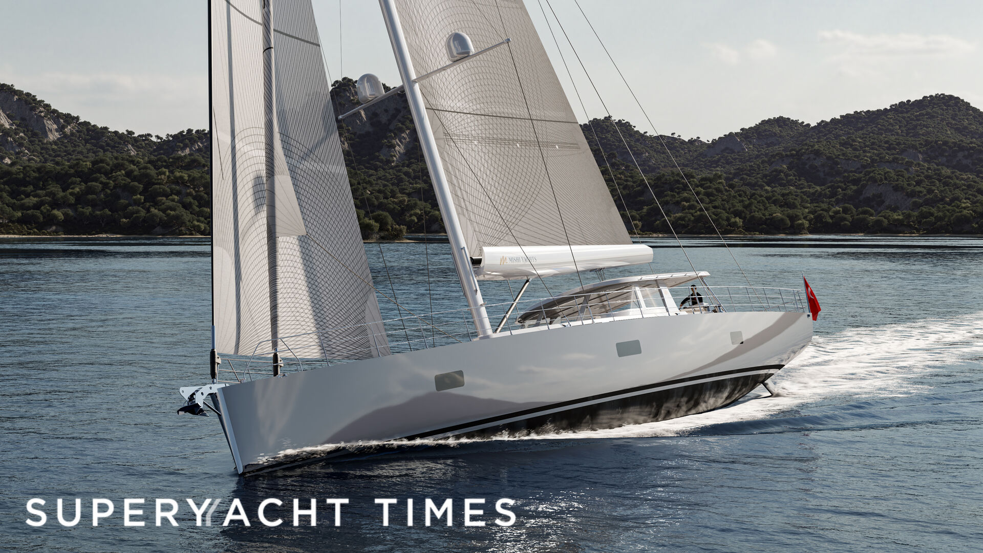 Yonca Shipyard reveals the first details on the 31m Mishi 102 sailing ...