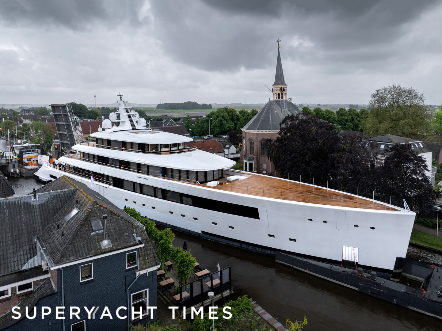 In Pictures: 83m Feadship 712 superyacht prepares for sea trials