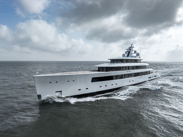 83m Feadship superyacht Sakura delivered