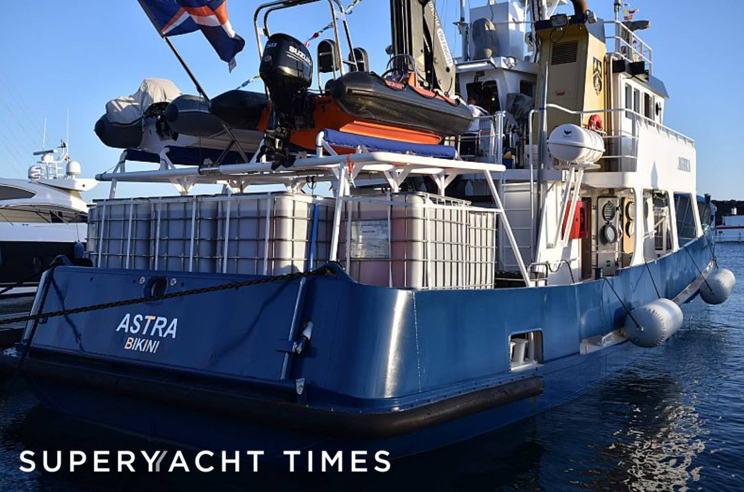 23m conversion yacht Astra sold