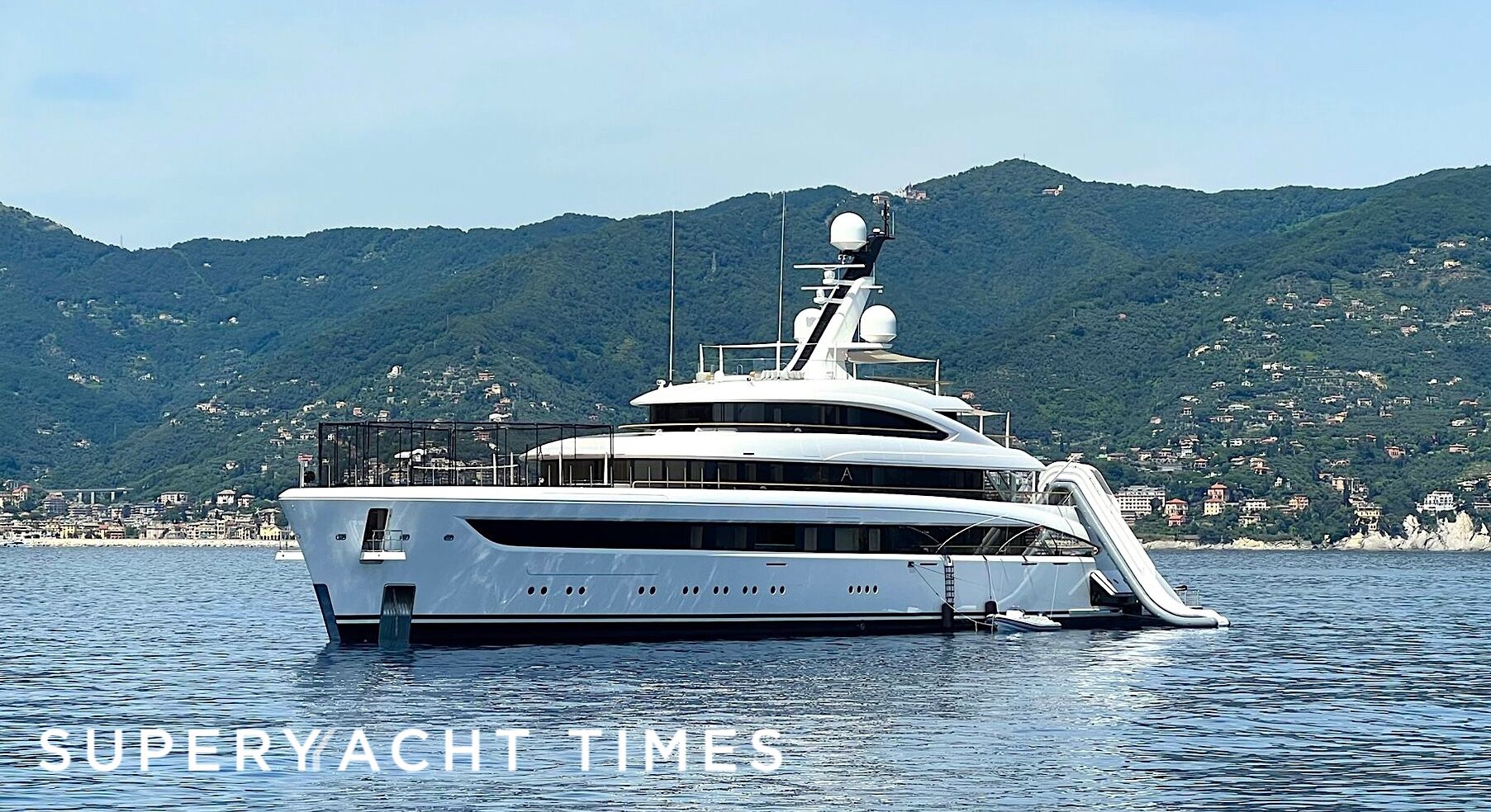 76m Feadship superyacht Alvia in Portofino