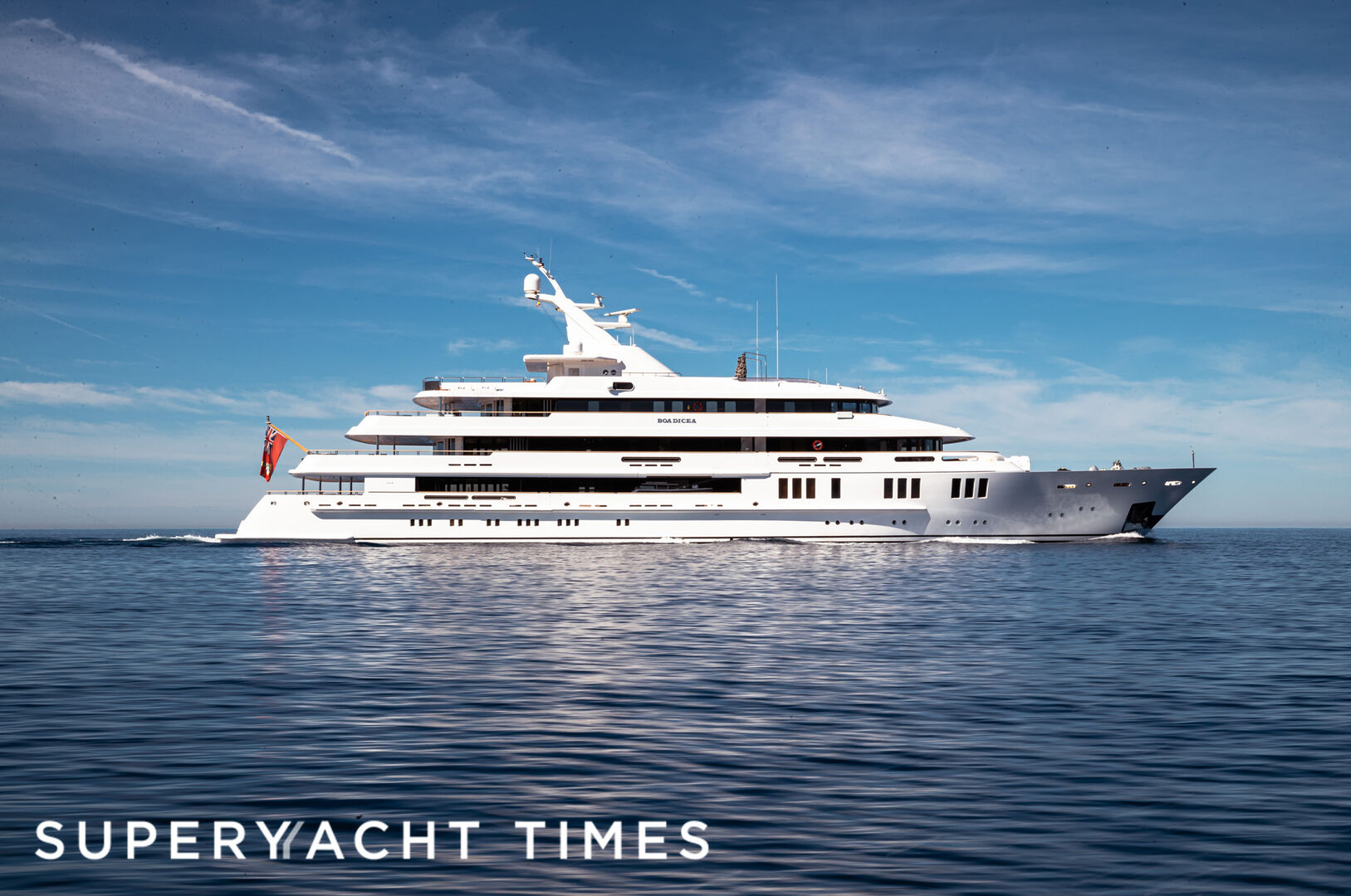 77m Amels superyacht Boadicea completes extensive refit