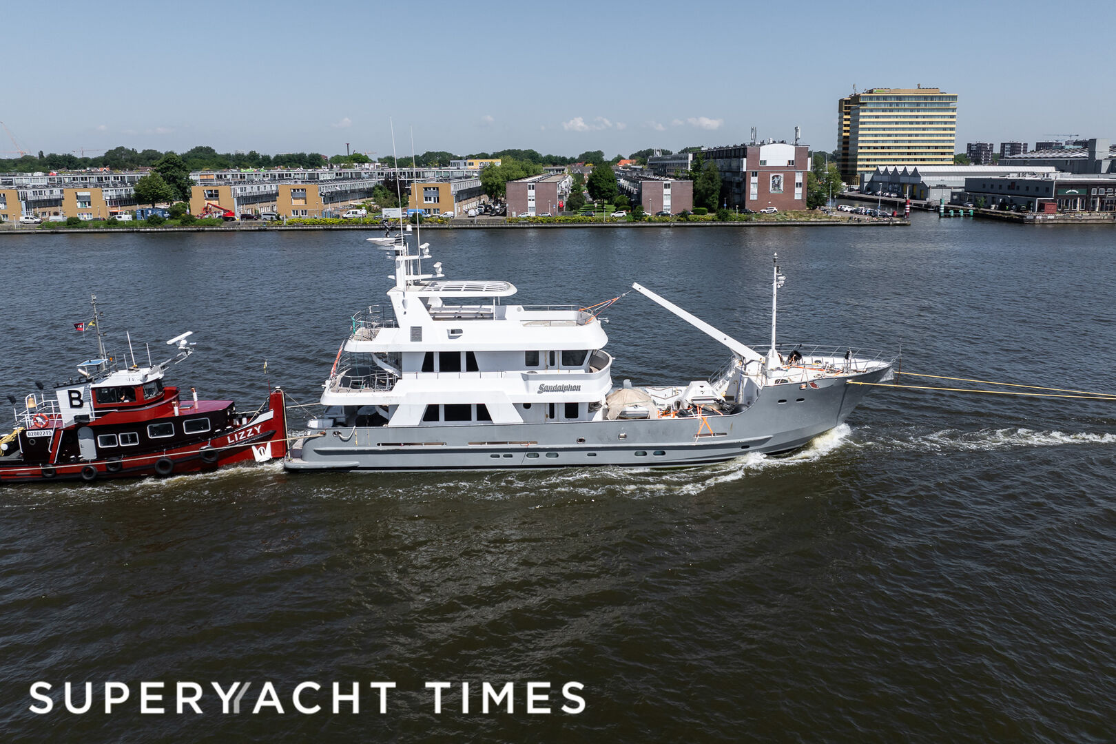 31m Sandalphon yacht towed to Balk for repairs following casualty off ...