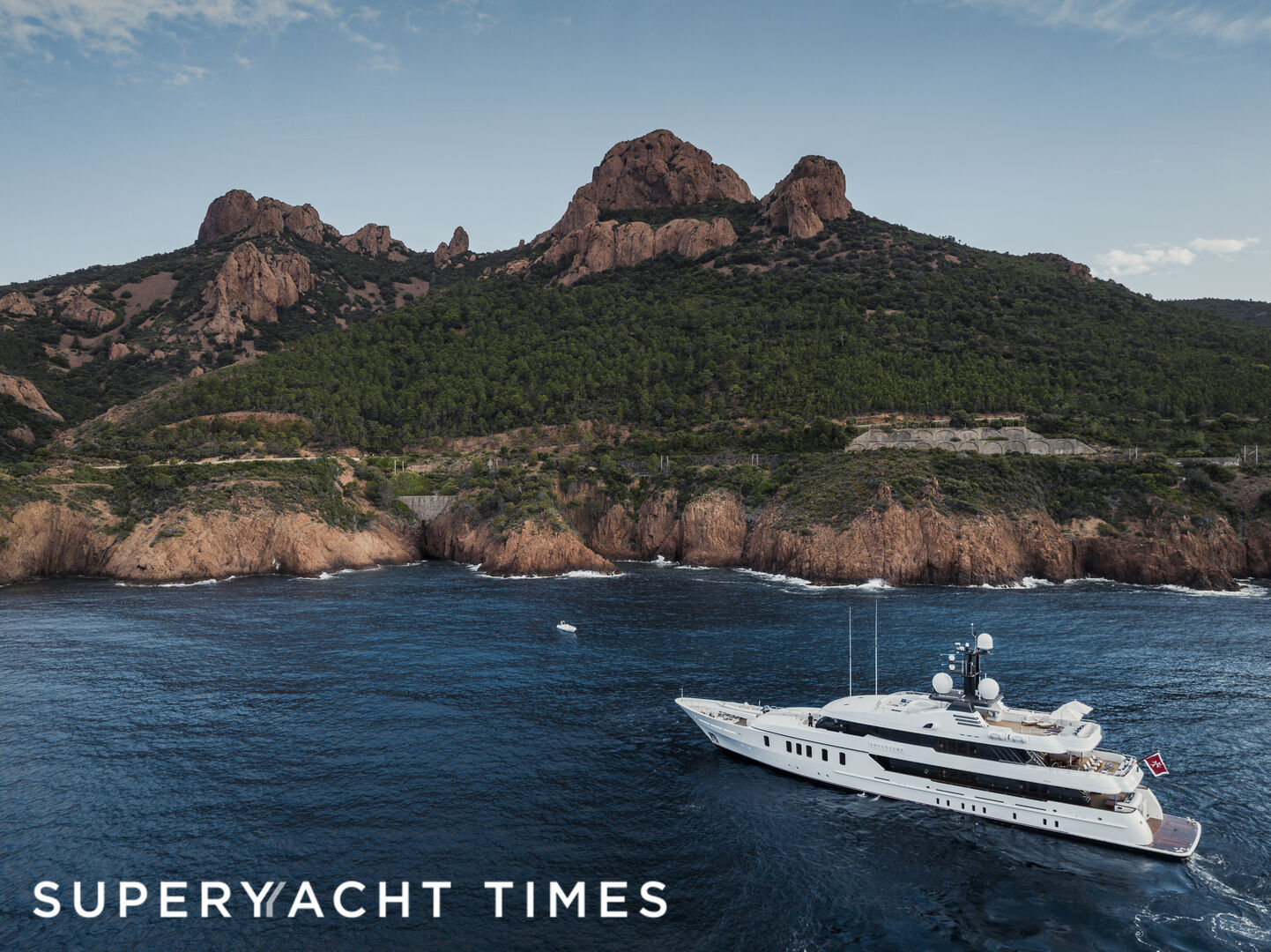 Refitting the Feadship superyacht Adventure at Monaco Marine