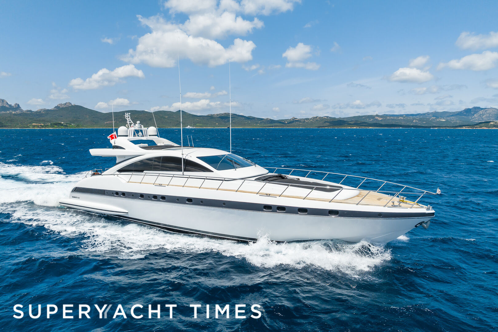 25m Mangusta 80 motor yacht Milu II for sale