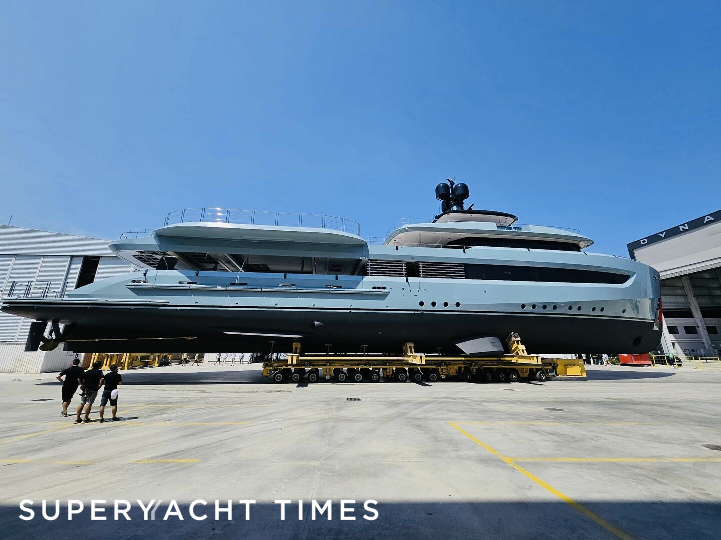 53m Alia full-custom yacht Project SeaClub launched