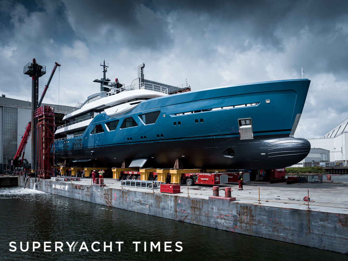 Damen Yachting launches sixth Amels 60 superyacht
