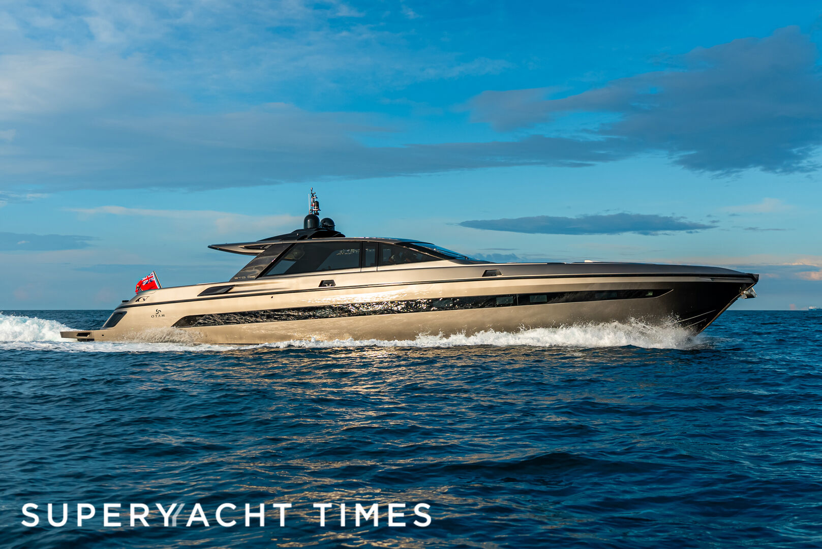 First 28m flagship Otam 90 GTS yacht Sexy Me delivered