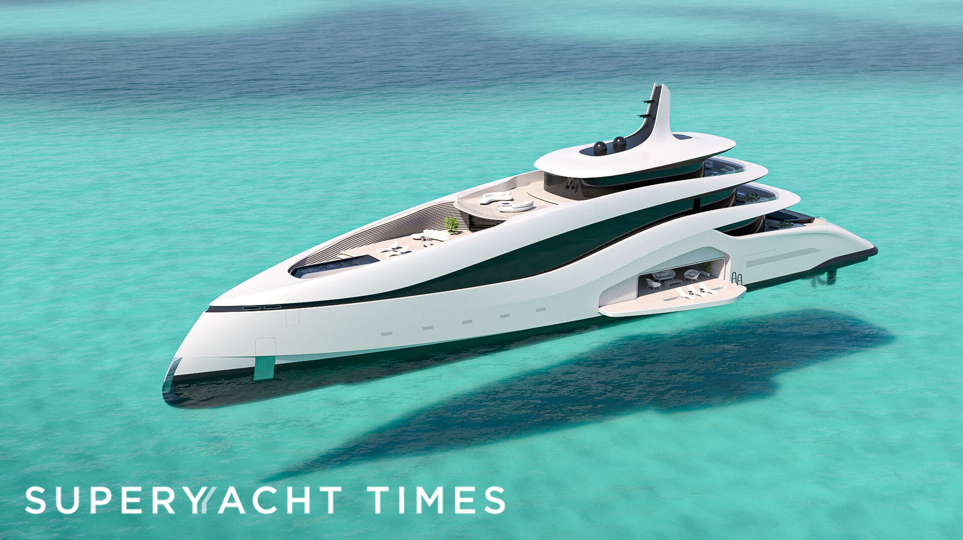 Comet: The 75m space-inspired superyacht concept by Mert Urhan