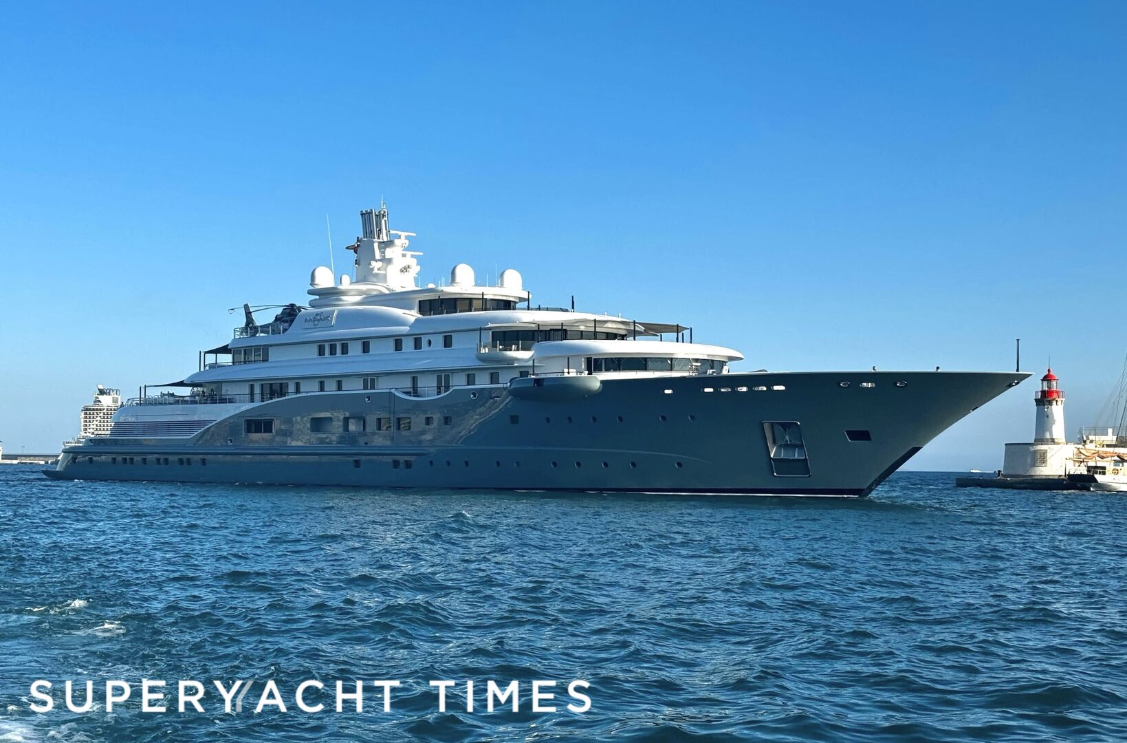110m Lürssen superyacht Radiant in Ibiza