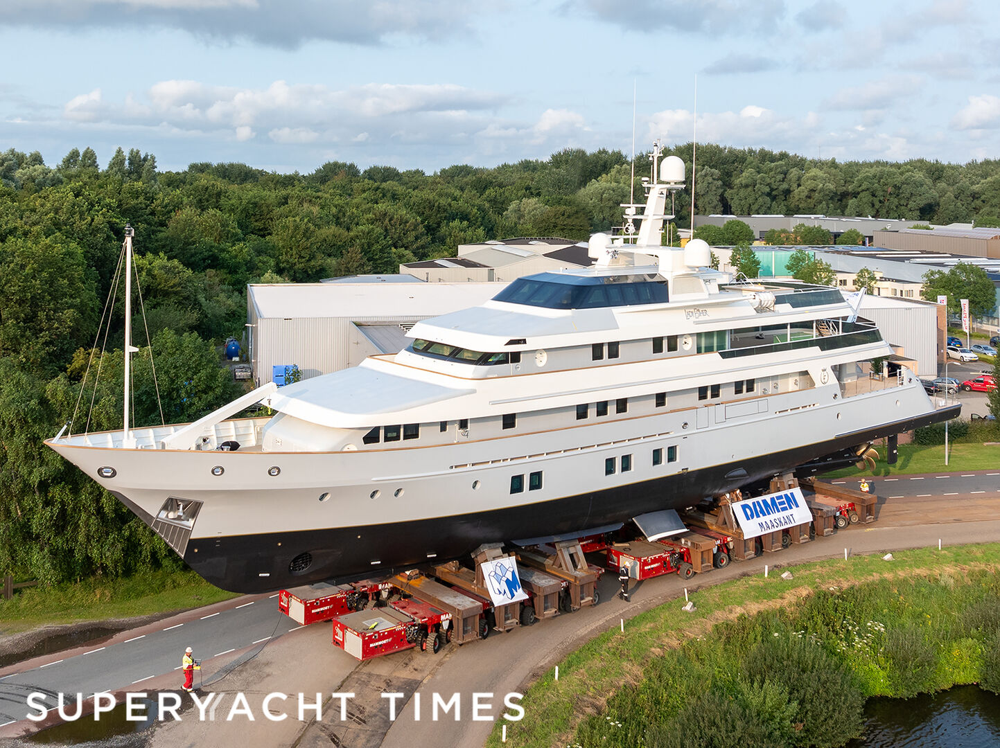 Classic yacht Lady Esther relaunched following four year rebuild