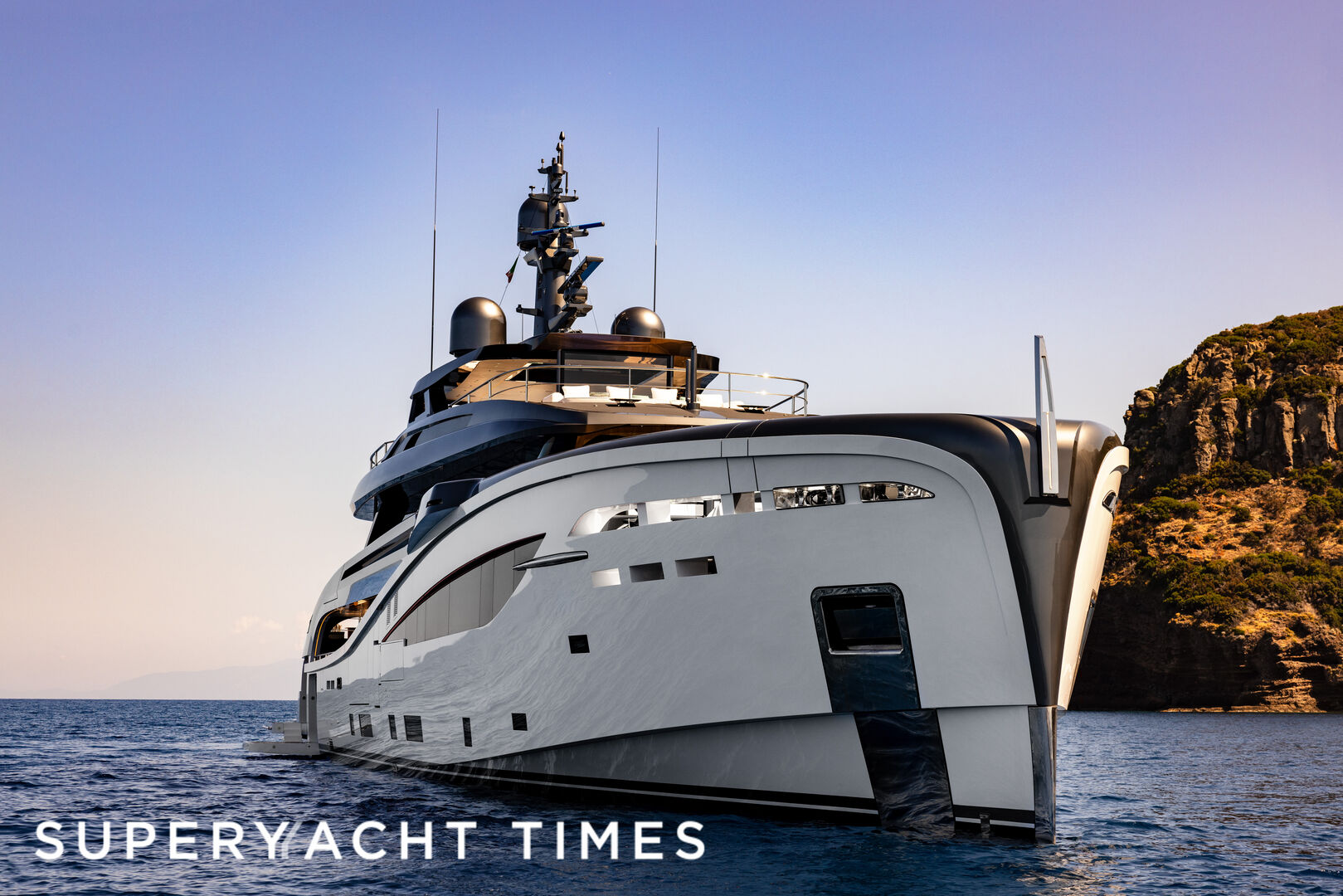 Onboard new 50m Rossinavi superyacht Bel1