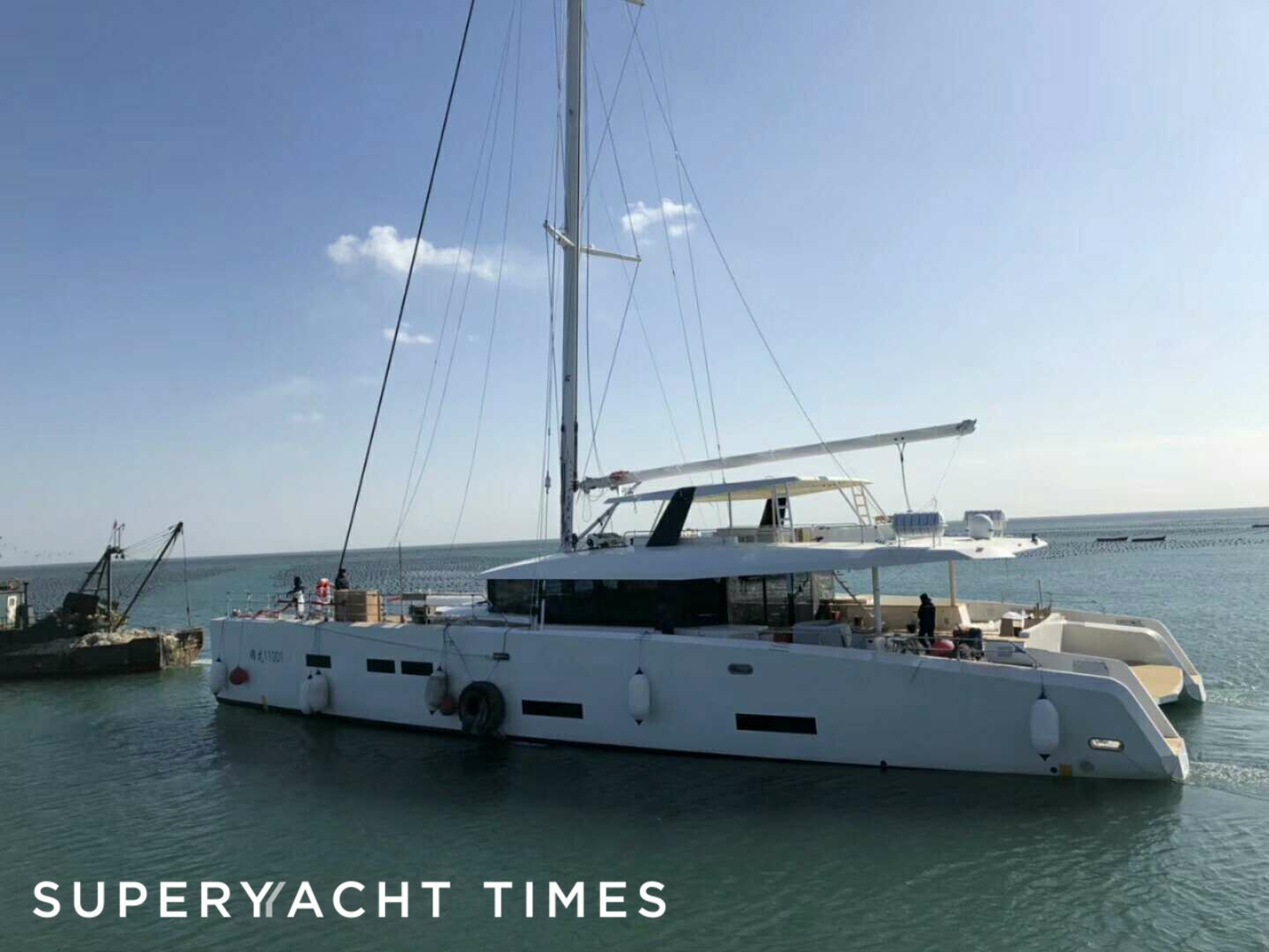 33m sailing catamaran launched in China