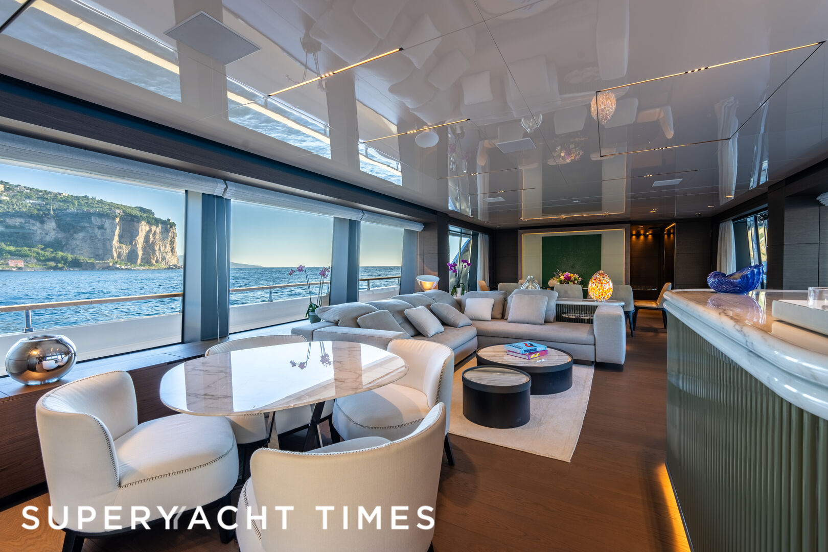 42m Custom Line yacht Asante sold
