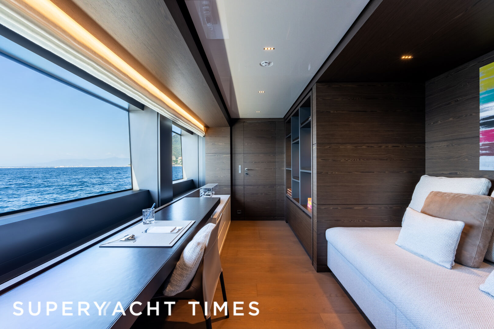 42m Custom Line yacht Asante sold