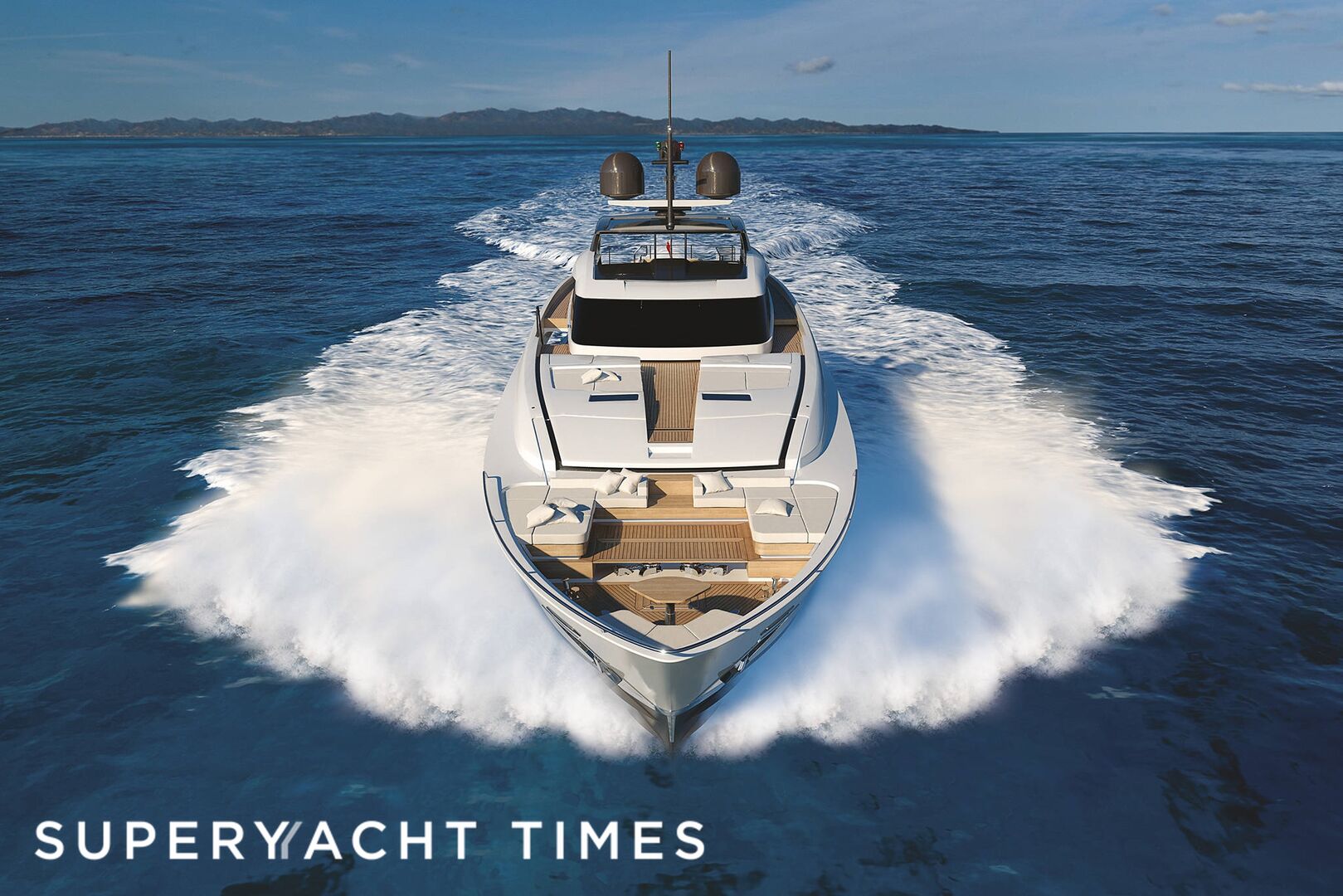 In-build Custom Line 120 superyacht headed for Asian waters