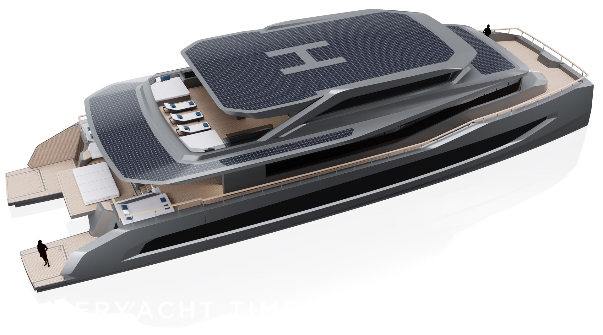 Cosmopolitan Yachts introduces 38m hybrid solar-electric Cosmopolitan 125