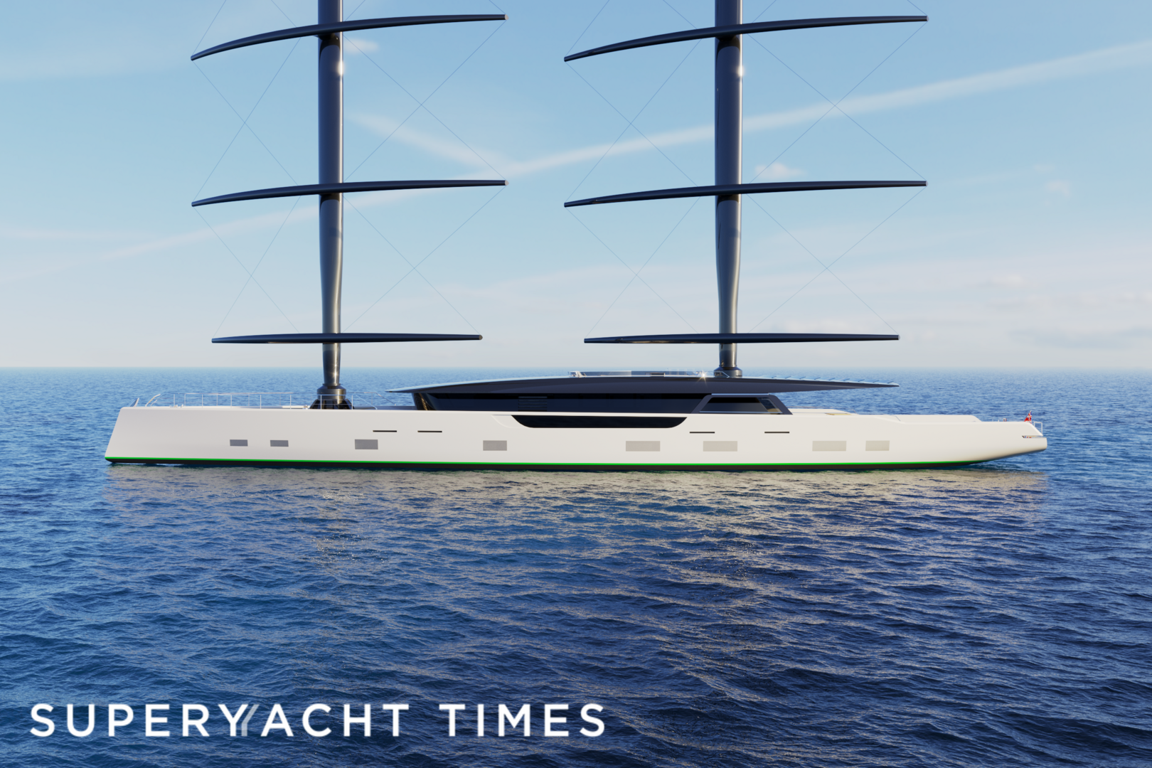 Dixon Yacht Design unveils 60m sailing yacht concept Project Maverick