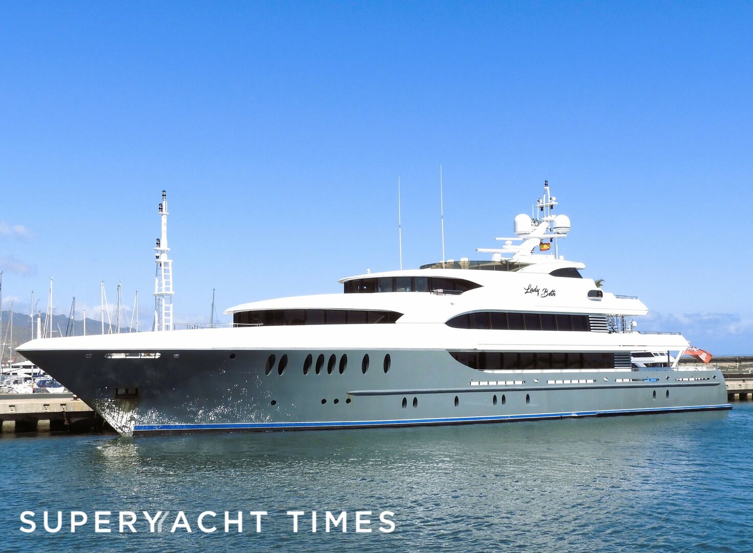 Newcastle Marine yacht Lady Beth in Tenerife