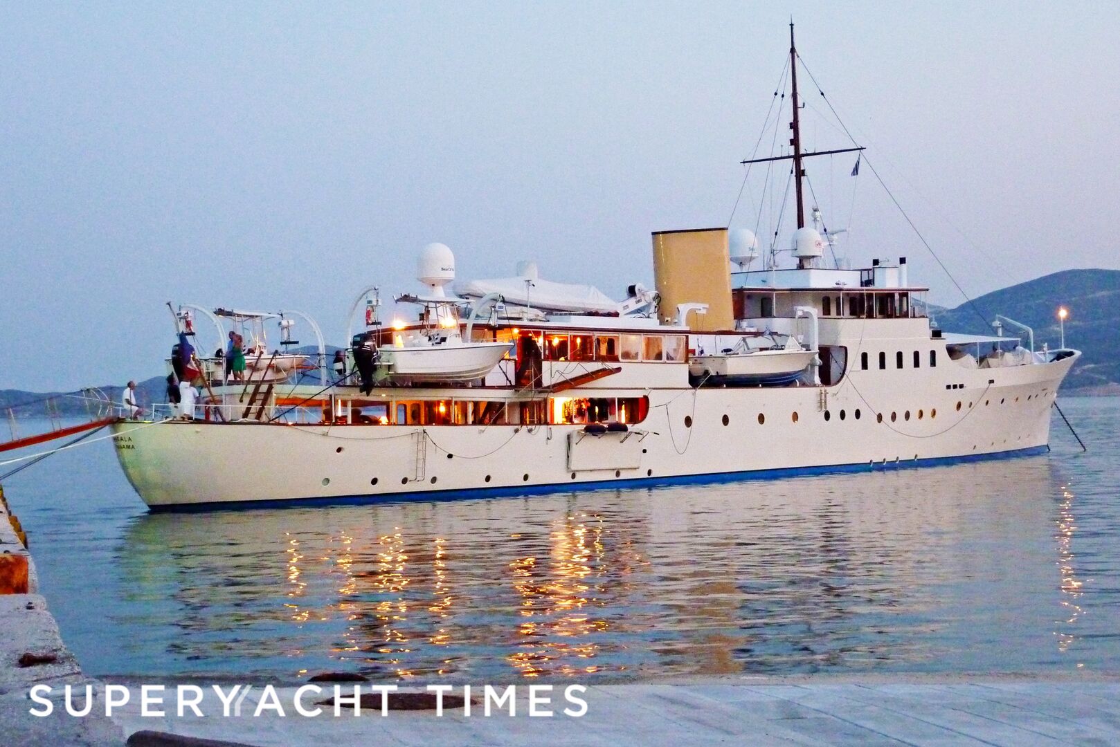 The 58.83 metre 1931 superyacht Marala