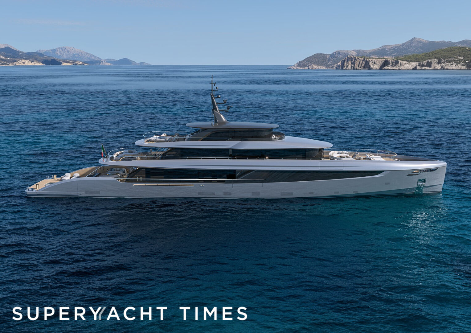 New Baglietto 56m custom superyacht project sold and in-build